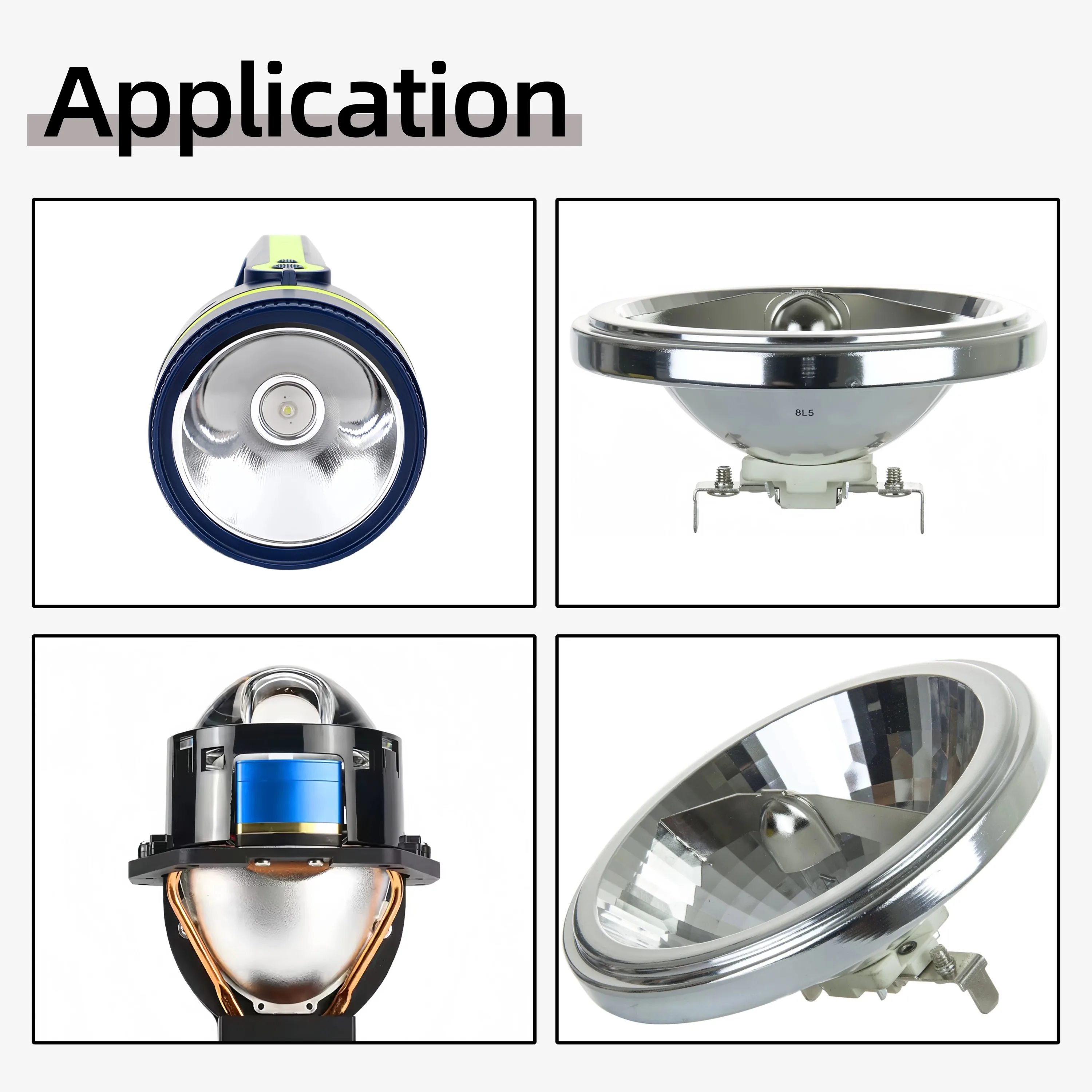 Alibaba.com: BOGLASS Light Cob Glass Reflector, AR Coated LED Lens ...