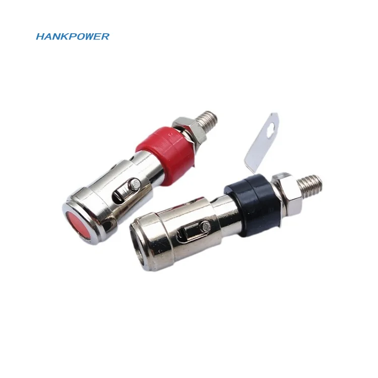 Spring Loaded Press Type Speaker Amplifier Binding Post Terminal Nickel ...
