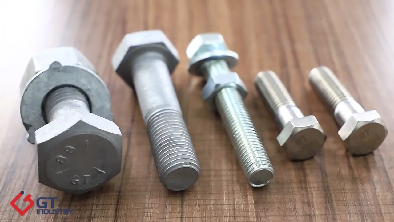 Din933 Bolt Fastener Supply A325 A325m Hex Head Bolt Class 8.8 Asme B18 ...