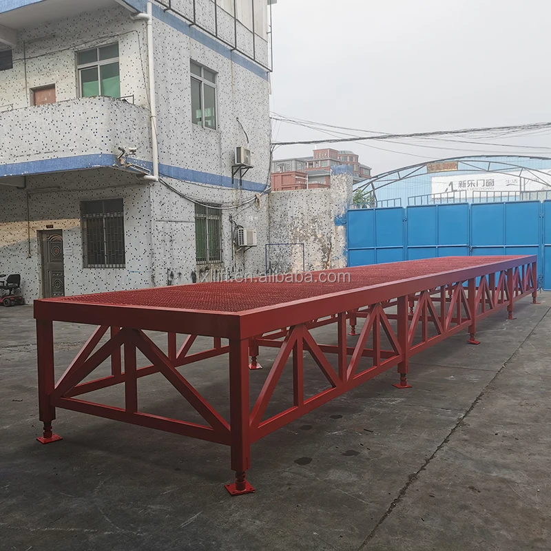 Loading and Unloading Lifting Platform Loading Capacity 2 Tons for Container Mobile Unloading ...