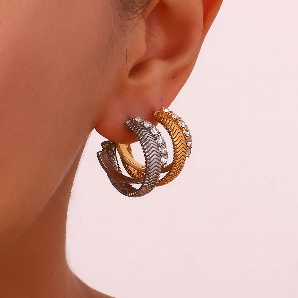 Dreamshow Fashion Jewelry Set - 18k Gold Plated Snake Chain