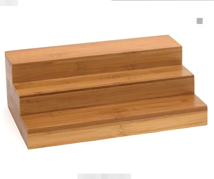 Bamboo Spice Rack Expandable Spice Rack Organizer 3-tier Spice ...