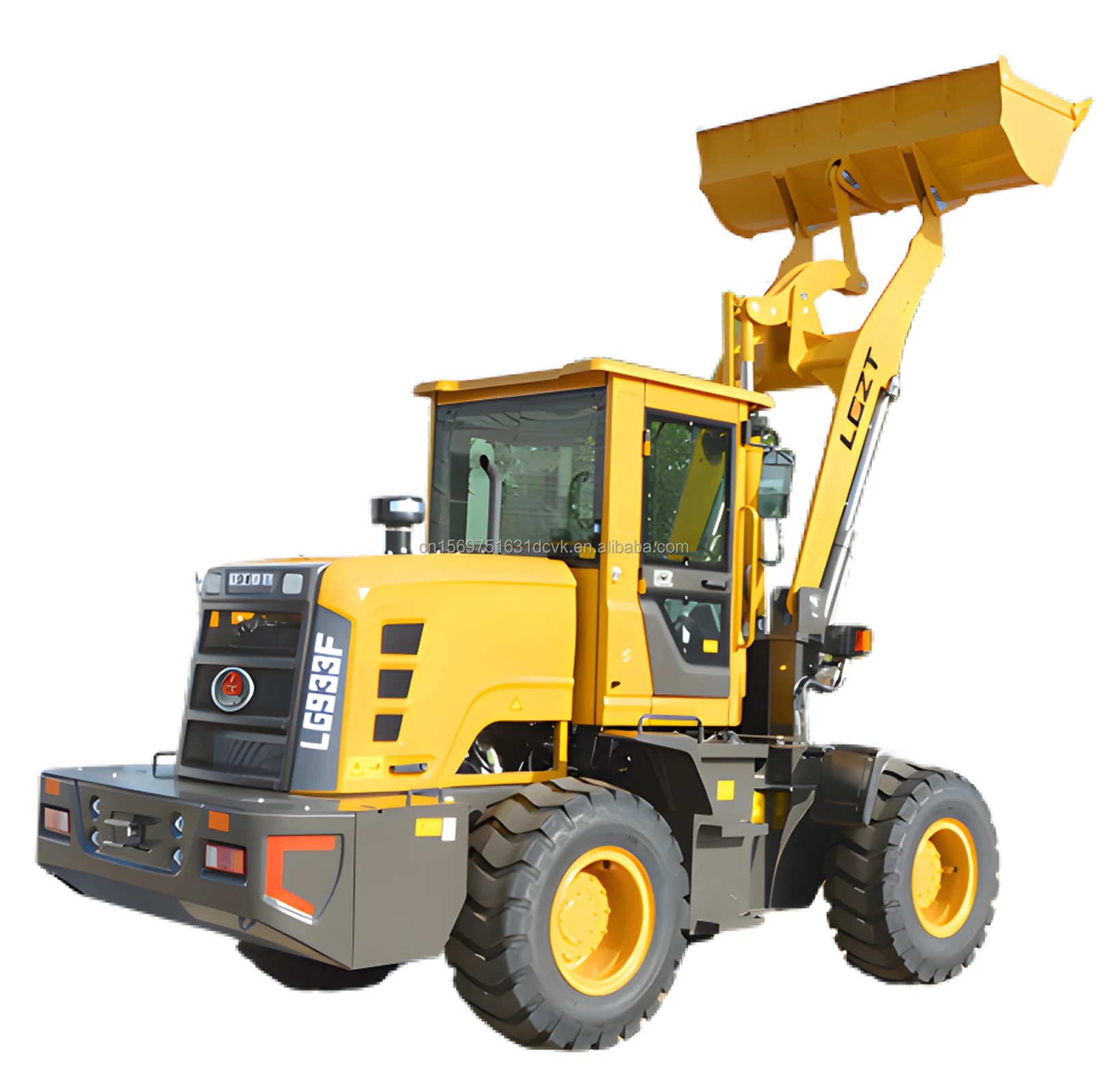 High Operating Efficiency LGZT LG933 1Ton-3 Ton Compact Mini Loader ...