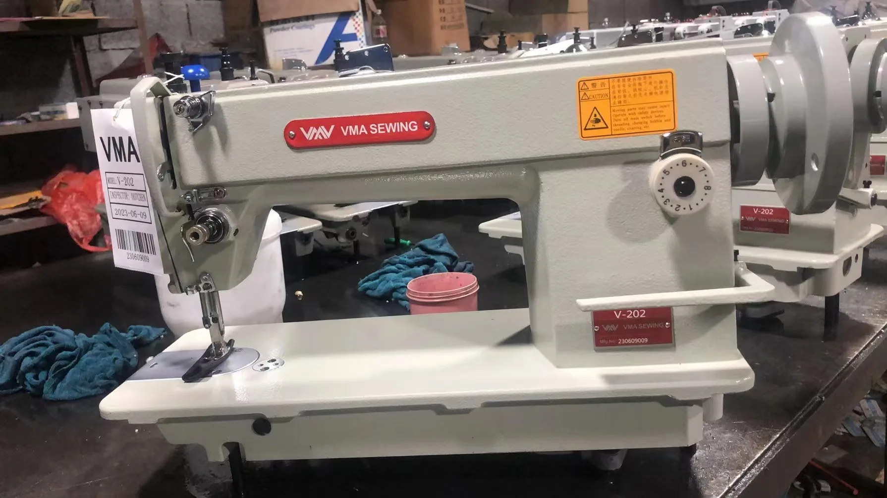 Vma Direct Drive Heavy Duty Lockstitch 12mm Manual Hand Stitch Sewing Machine Presser Foot - Buy ...