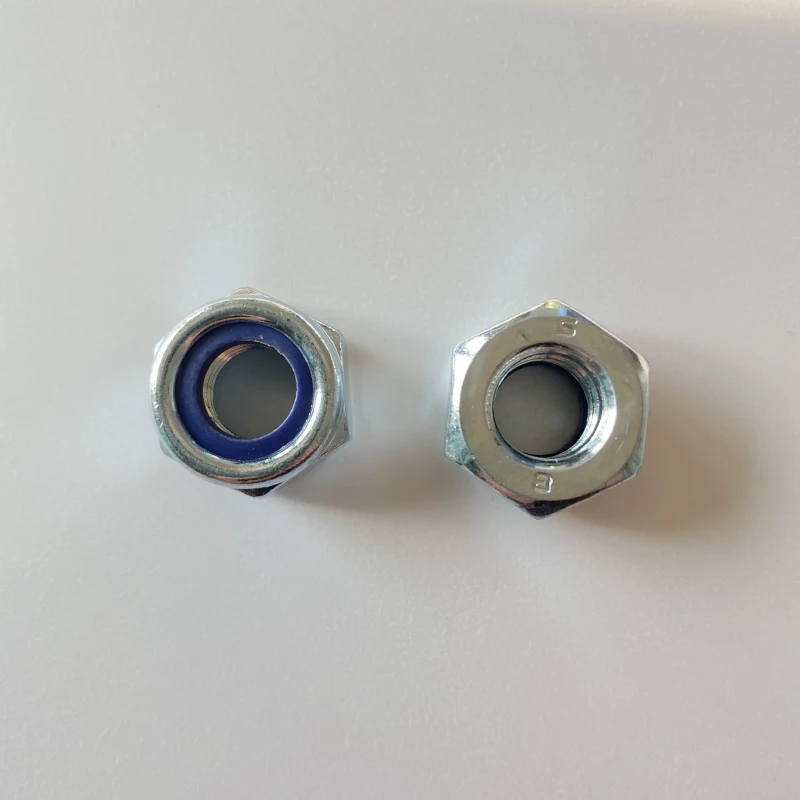 Nylon Insert Lock Nut - M9 Nut 0-80 Nuts DIN985 Allen Bolts