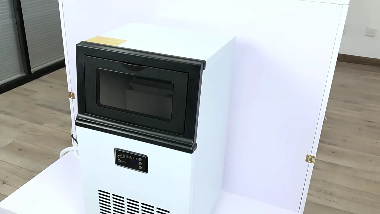 Freestanding Ice Maker Machine Commercial Restaurant Bar Cold Drink ...