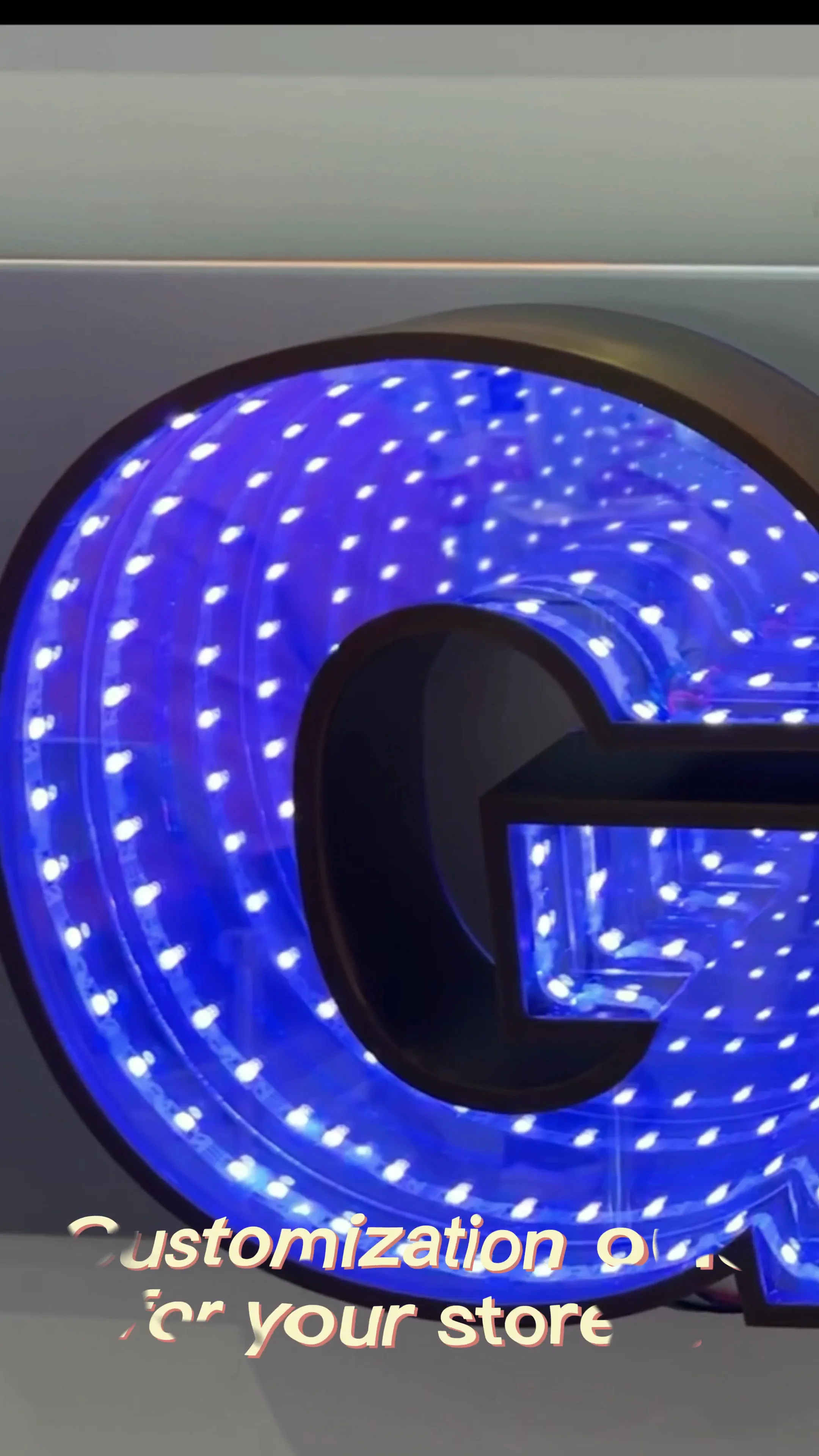 Shining Sign Channel Letter Led Sign Stainless Steel Trimless Sign ...