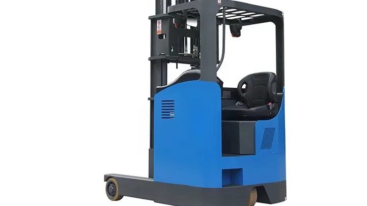 3 Way Electric Reach Truck Forklift Stacker 2 Ton 4500lb Deep 3 Way ...