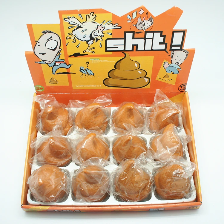 Funny Joke Fakes Human Poop Realistic Shits Fake Poop Prank Toys For ...