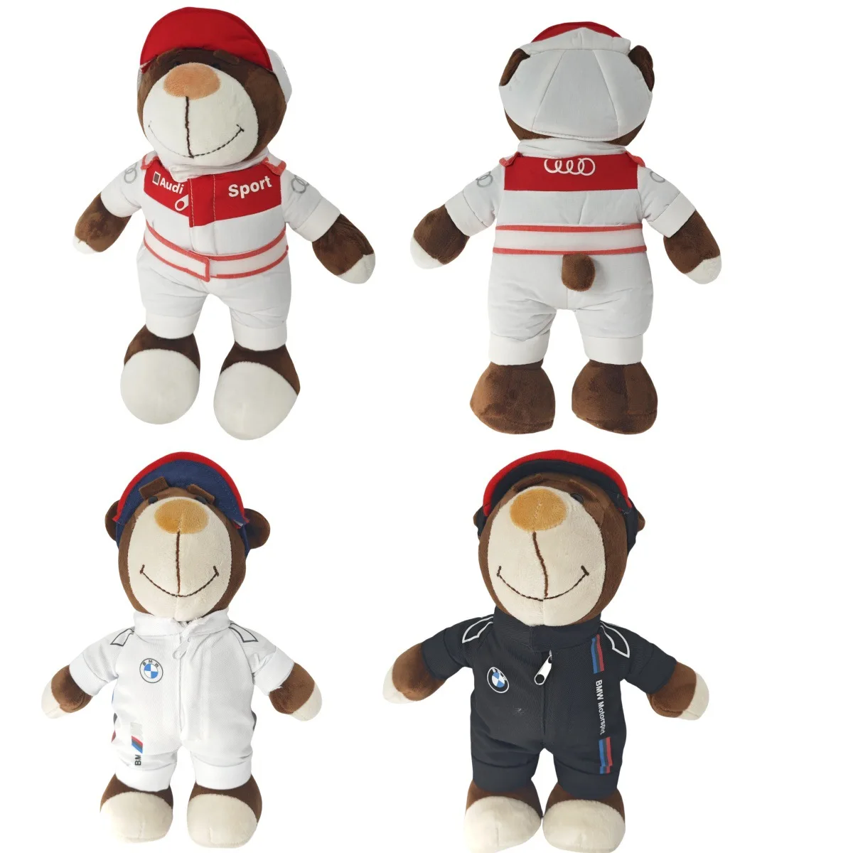 11 Inch Motorcycle Teddy Bear Plush Toy Brand Car Mascot High Quality ...