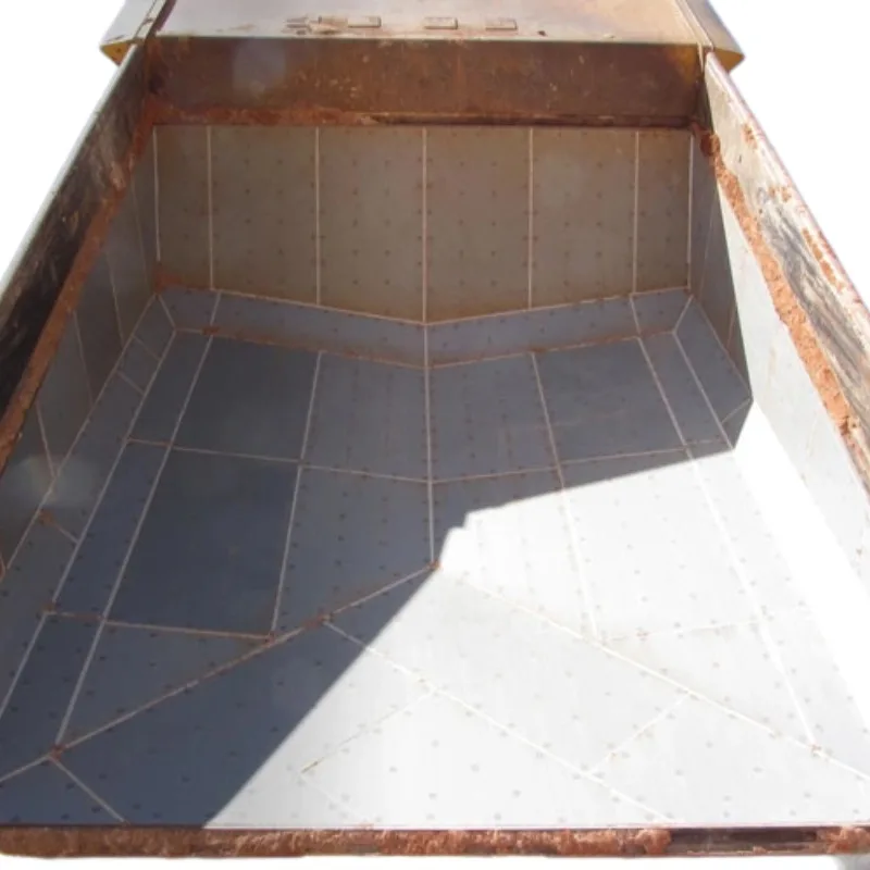Dump Trailer Liner Sheet Uhmwpe Board Self-lubricating Plastic Chute ...