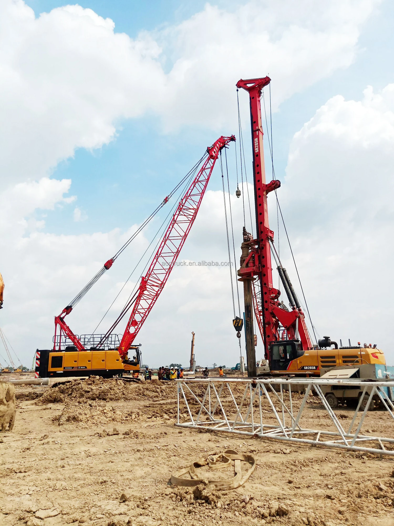 China Engineering Drilling Rig Rotary Pile Drilling Rigs Sr235 With ...