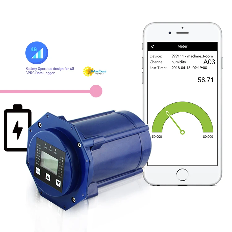 Usb Connected Battery Operated Real Time Gprs And Sms Digital Pressure ...