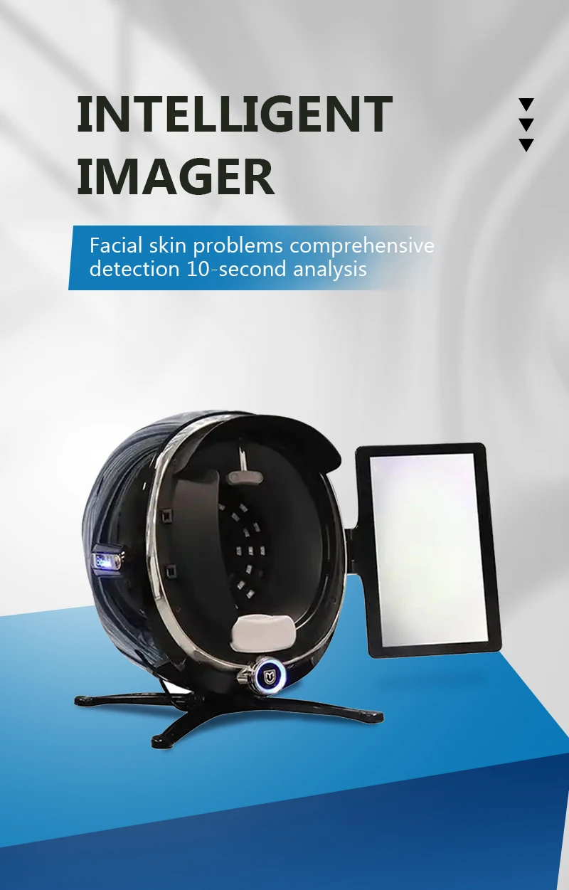 New Professional Magic Mirror Scope test Diagnosis 3d Face Skin ...