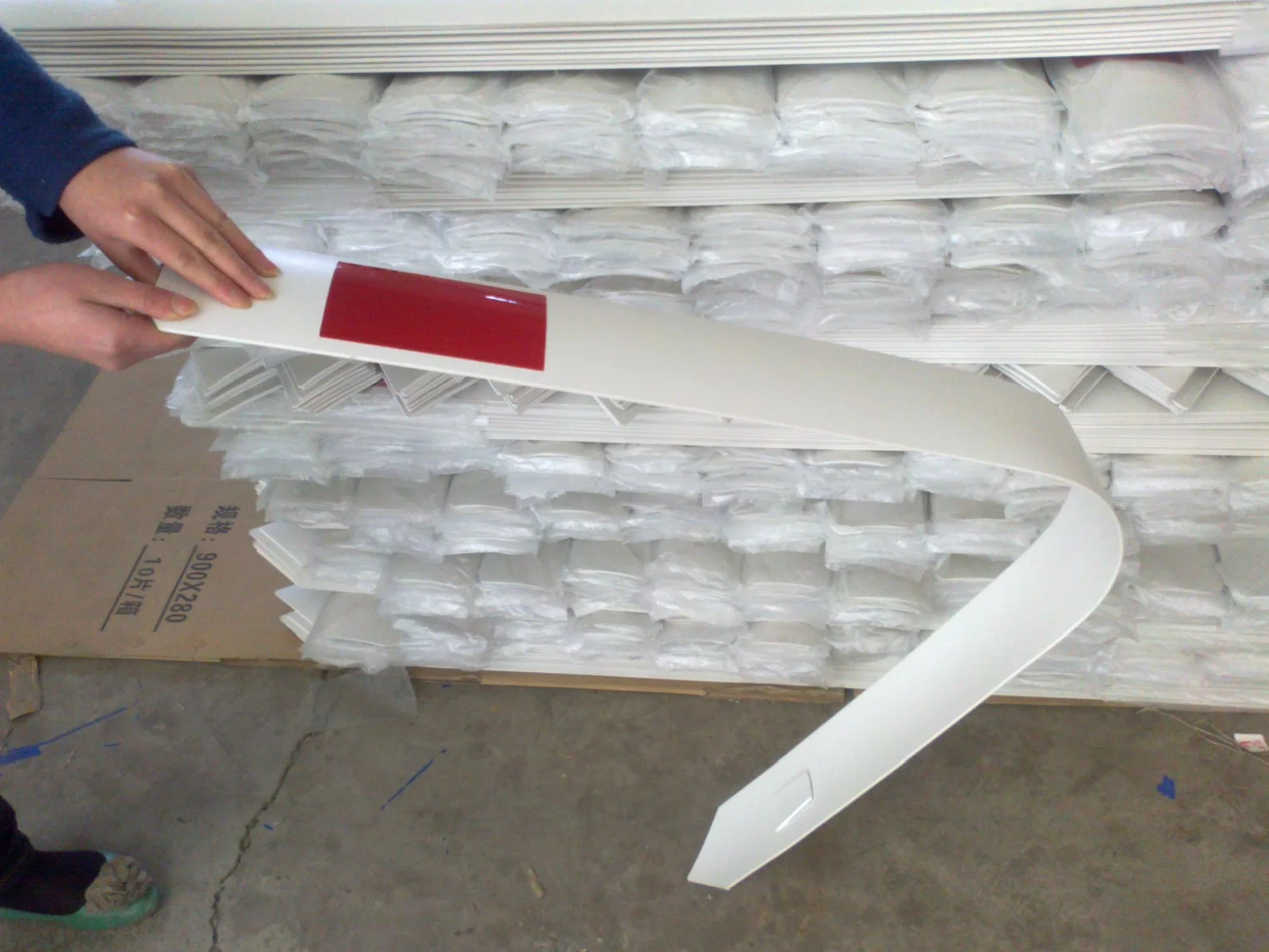 Pvc Flexible Reflective Traffic Delineator Post For Road Safety - Oem