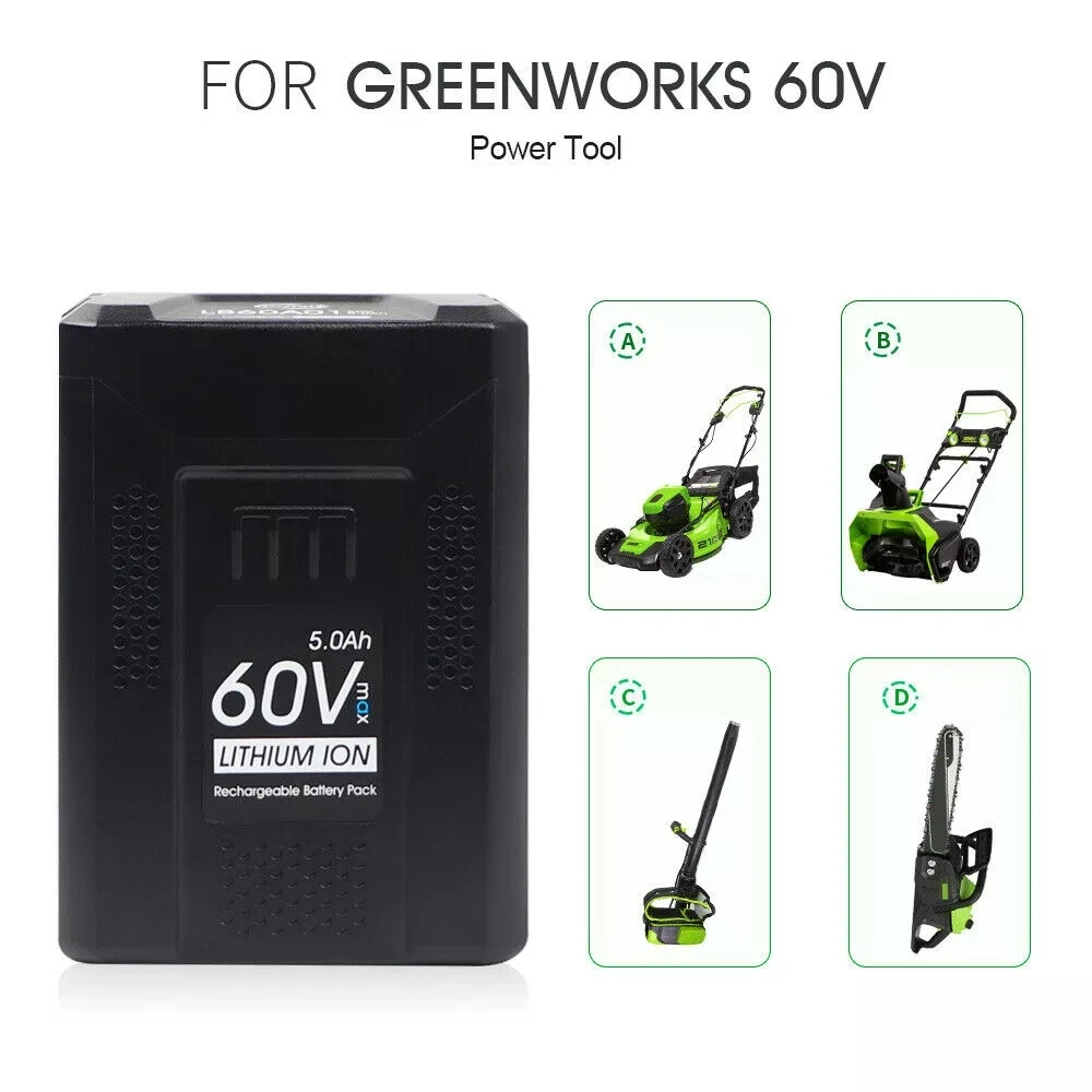 Rechargeable Lithium Battery Power Tools Cordless Tools For Greenworks ...