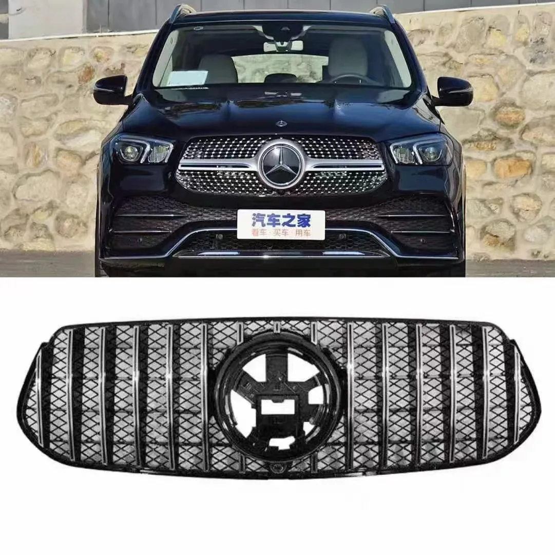 GLE53 AMG Style Front Grille for Benz GLE W167 2020+