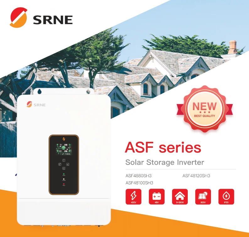 SRNE 8KW-12KW Three Phase Solar Inverter for Home Energy Systems ...