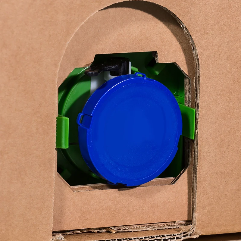 Jijid 1000l Foldable Square Cardboard Paper Ibc Flexitank Container ...