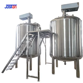 Josotn Plc Ss304 Control Panel Propulsion 5000l-10000l Mixing Tank ...