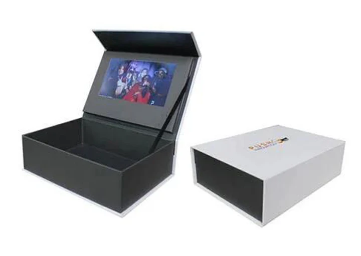 Custom Print Video Brochure Box 2.4 2.8 4.3 5 7 Inch Hd Screen Lcd ...