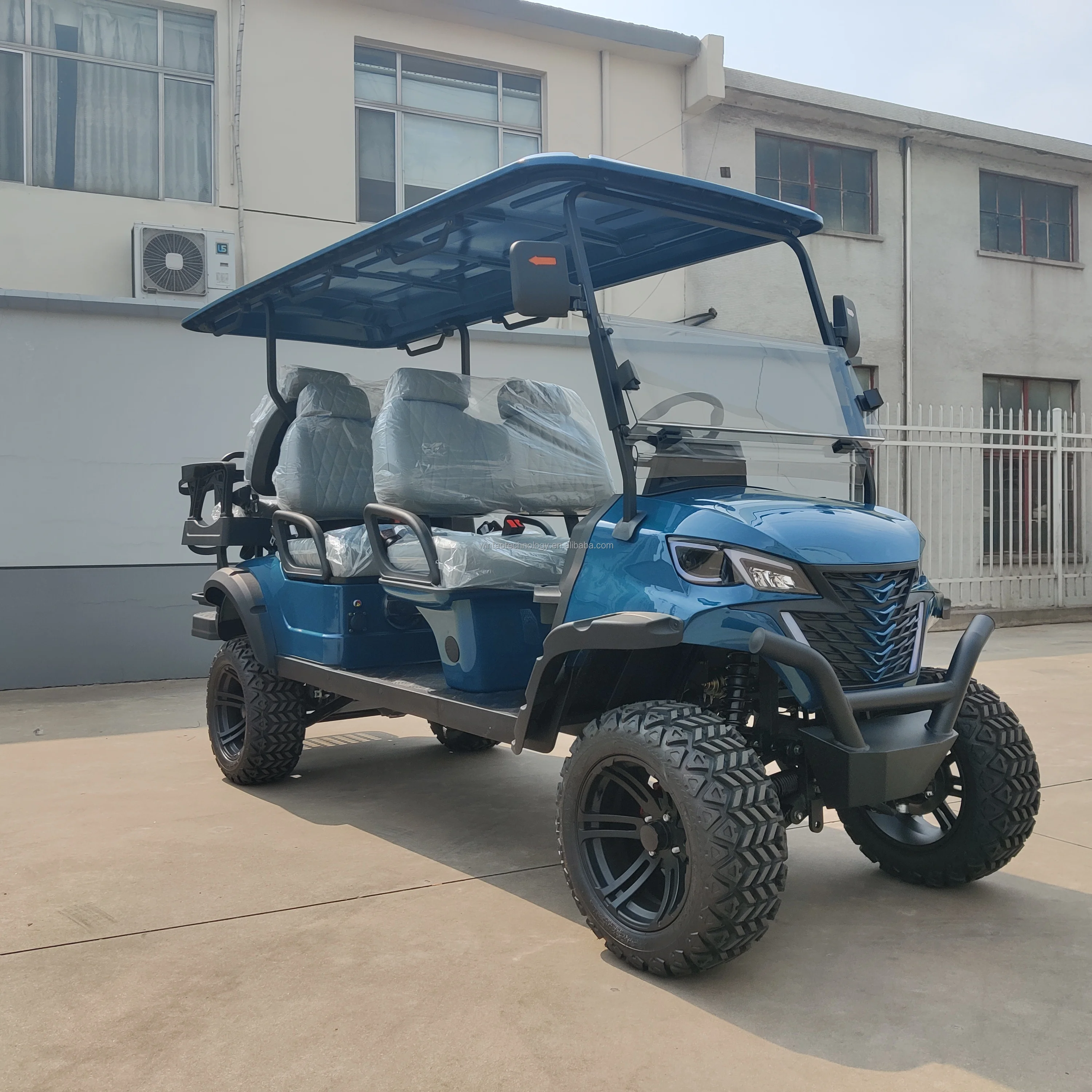 WINTAO 2024 Luxury Street Legal 6 Seater Golf Cart - Fast Delivery