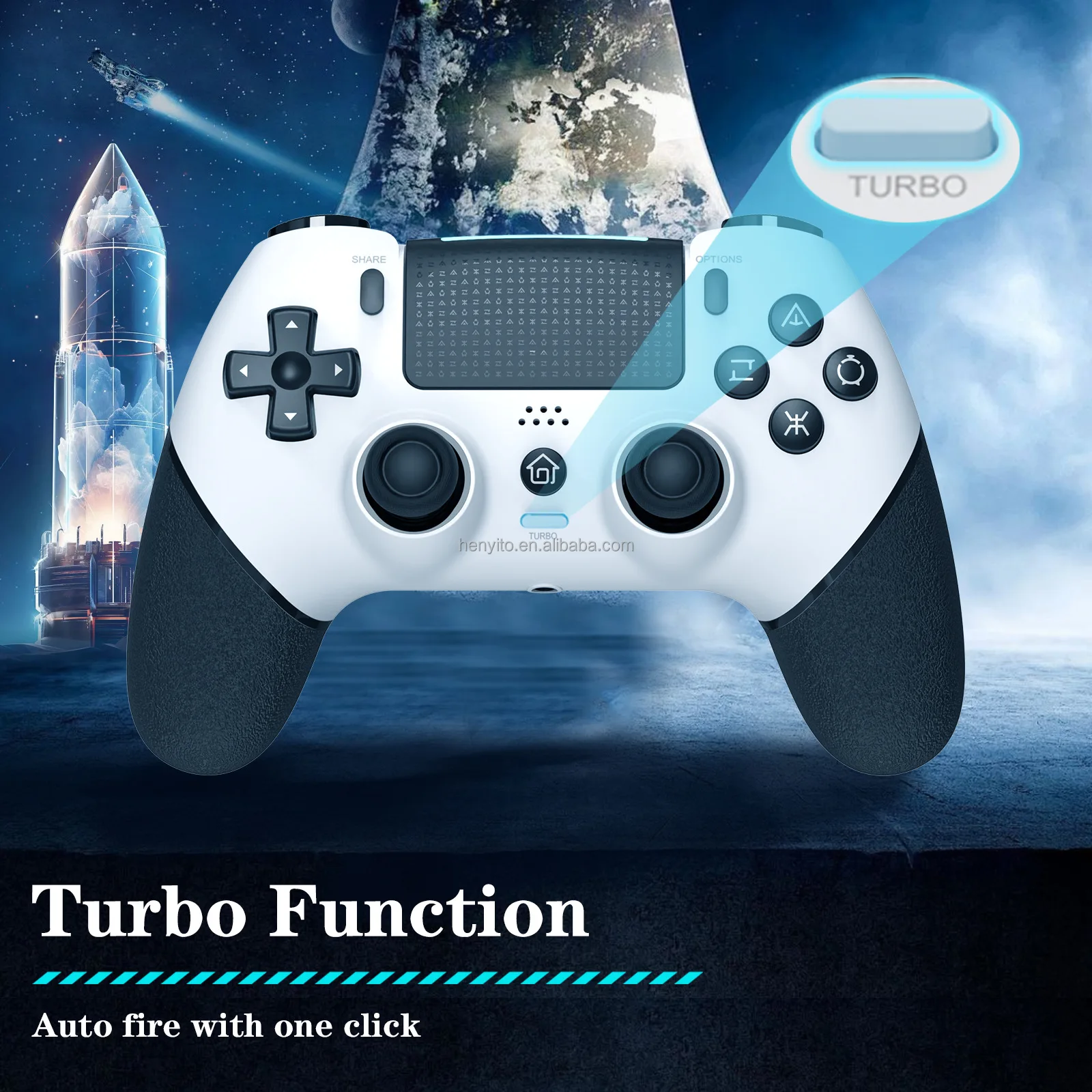 OEM Game Controller Hall Joystick for P4 - Wireless Fun