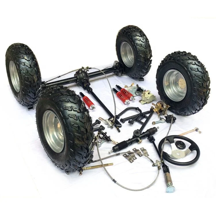 rear axle differential for 16 inch wheel adult 125cc go kart with 3 ...