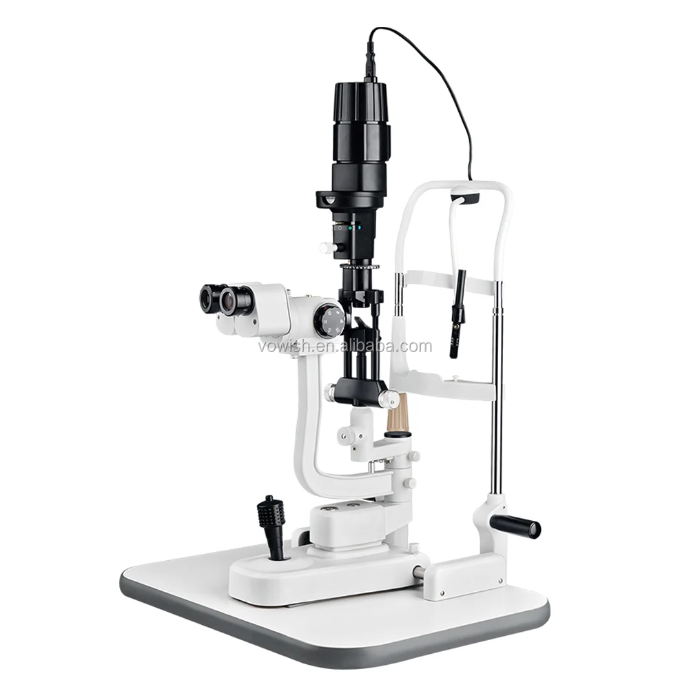 ophthalmology equipment slit lamp microscope SLM-88B CE approved with 5 magnification china slit ...