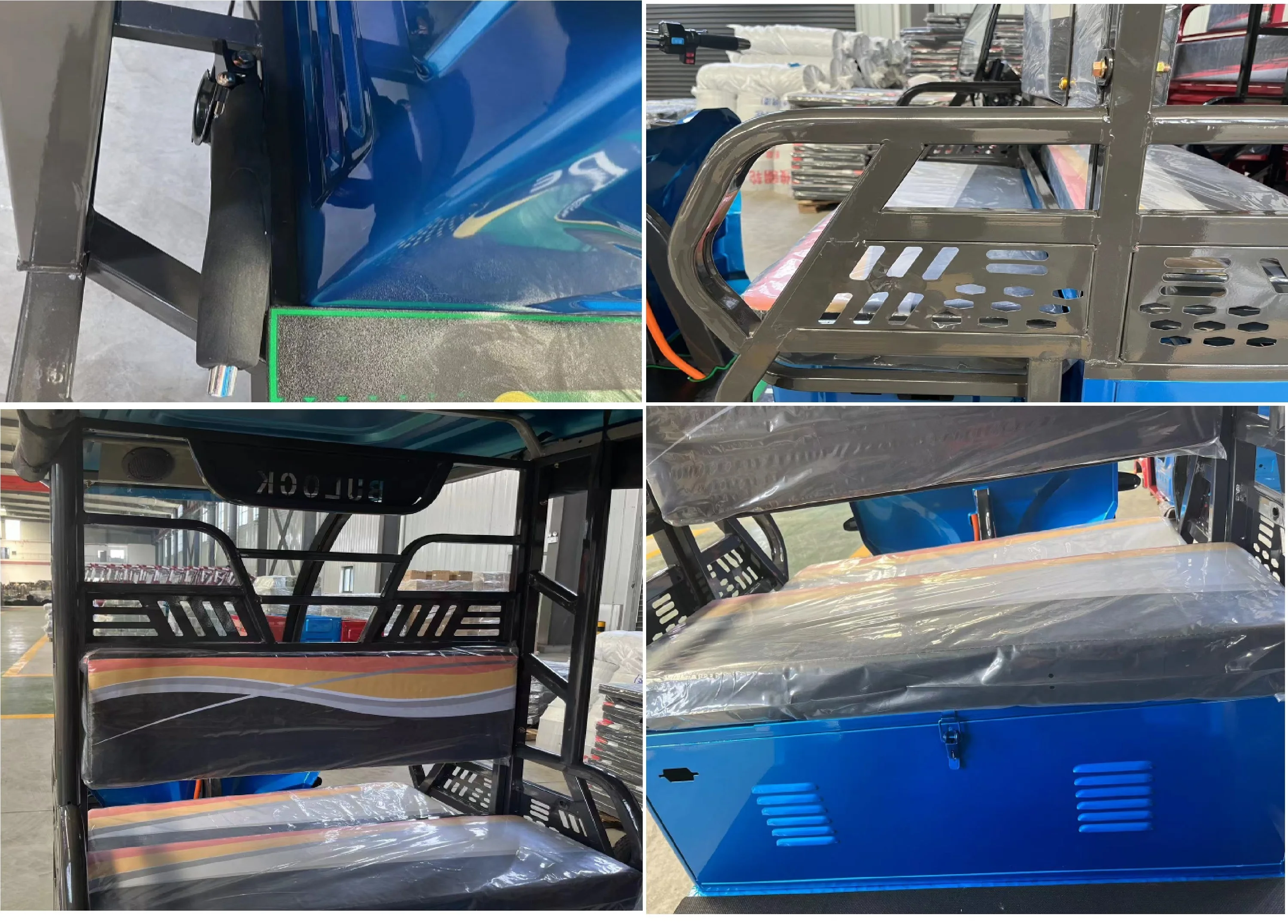 New Design Passenger Transport Electric Tricycle E Rickshaw 3 Wheels ...