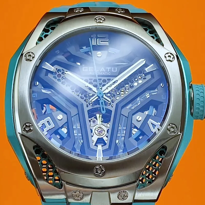 Gelatu 6007 Oem Design Logo Sport Watch Luxury Stainless Steel Wrist ...