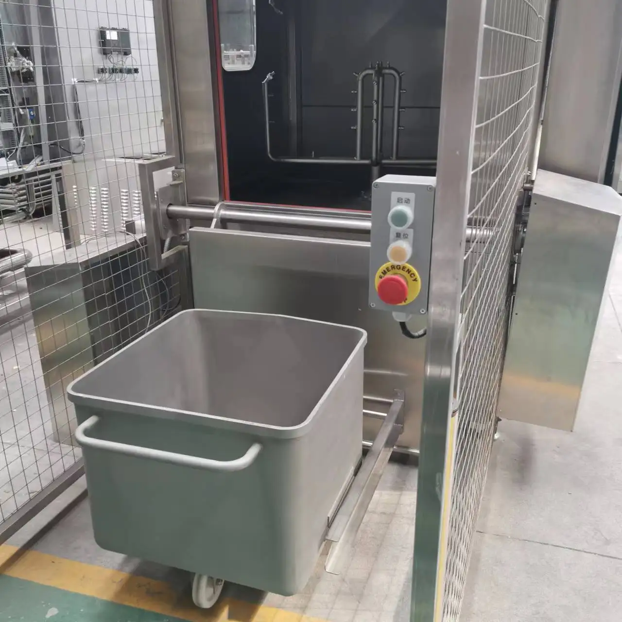 200l Meat Cart Washing Machine Meat Trolley Cleaner - Buy 200l Meat ...
