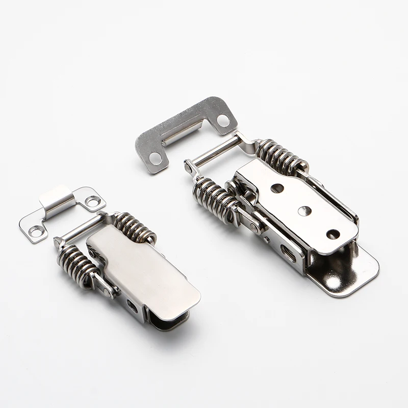 304 Stainless Steel Toggle Latch Spring-loaded Draw Latch Toggle Clamp ...
