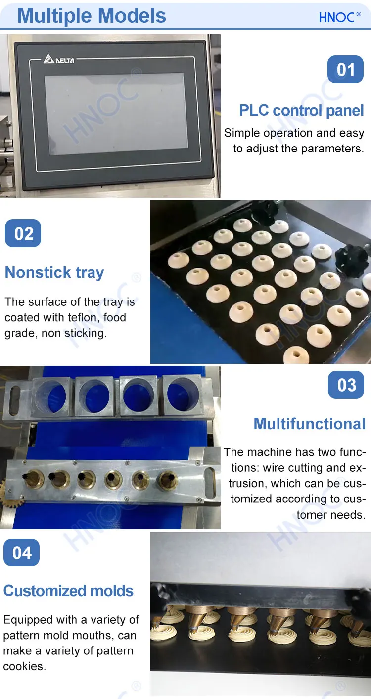 Automatic Decorate Extruder Drop Cutter Fortune Depositor