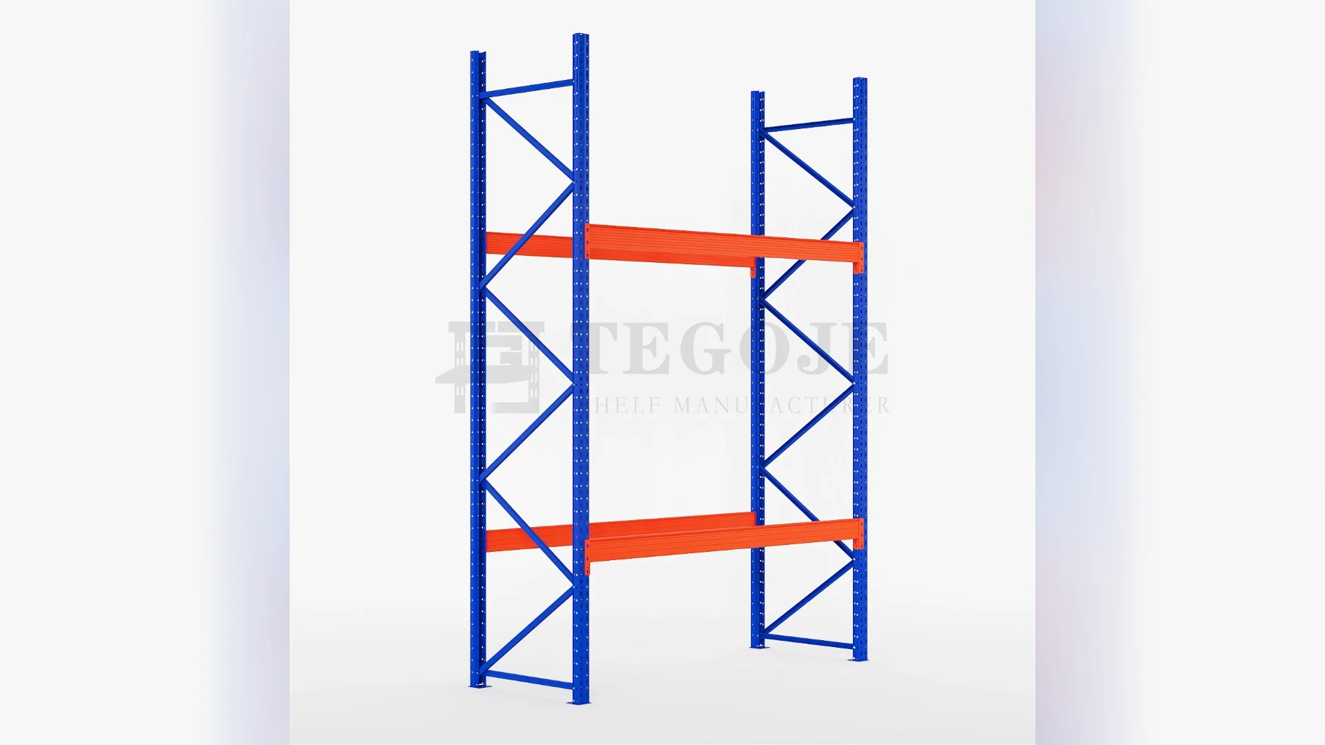 Warehouse Heavy Duty Stackable Pallet Rack Metal Garage Shelves ...