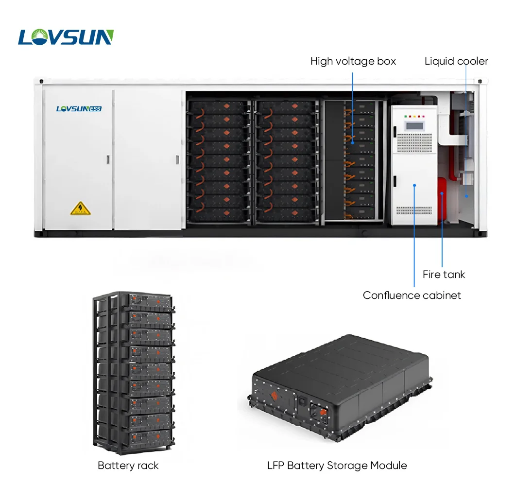 BESS ESS 1MW Lithium Solar Battery System - 1000kWh Energy Storage ...