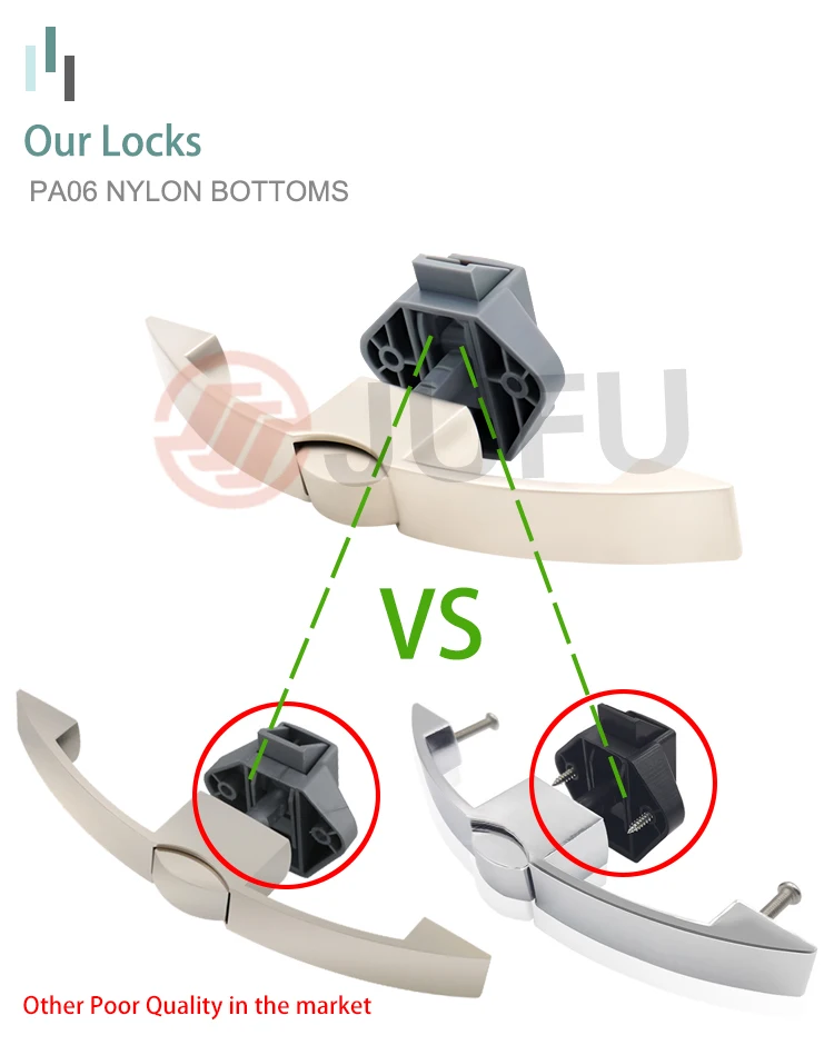 Caravan Furniture Lock Handles Camper Van Large Camber Keyless Push ...