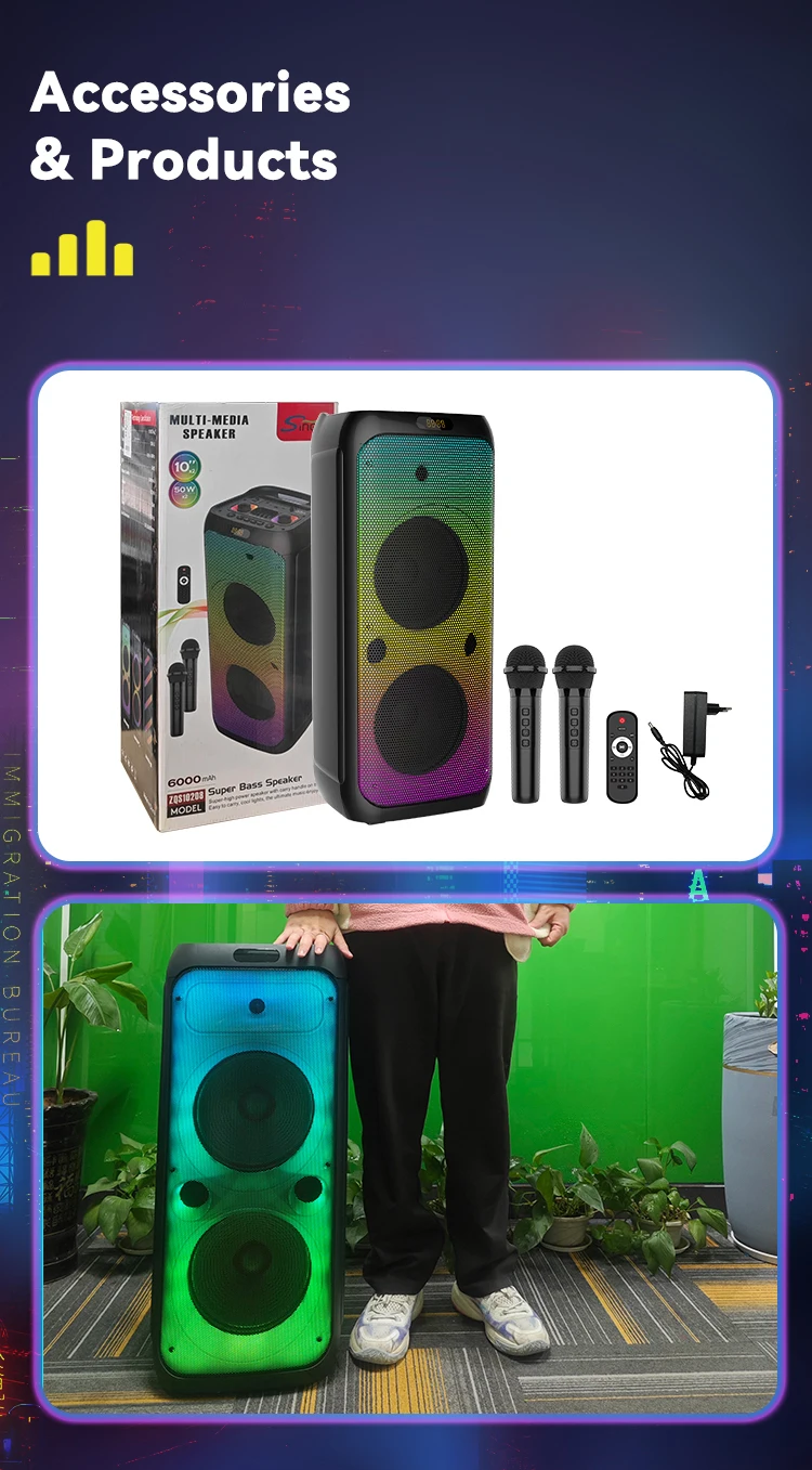 Party with Sing E Partybox - Powerful Portable Bluetooth Speakers