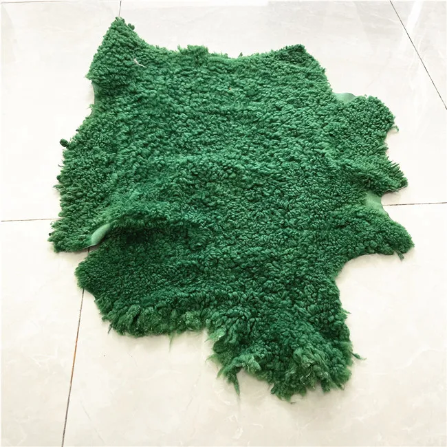 100% Shearling Natural Curly Sheepskin Pelts - Buy Sheepskin Pelts ...