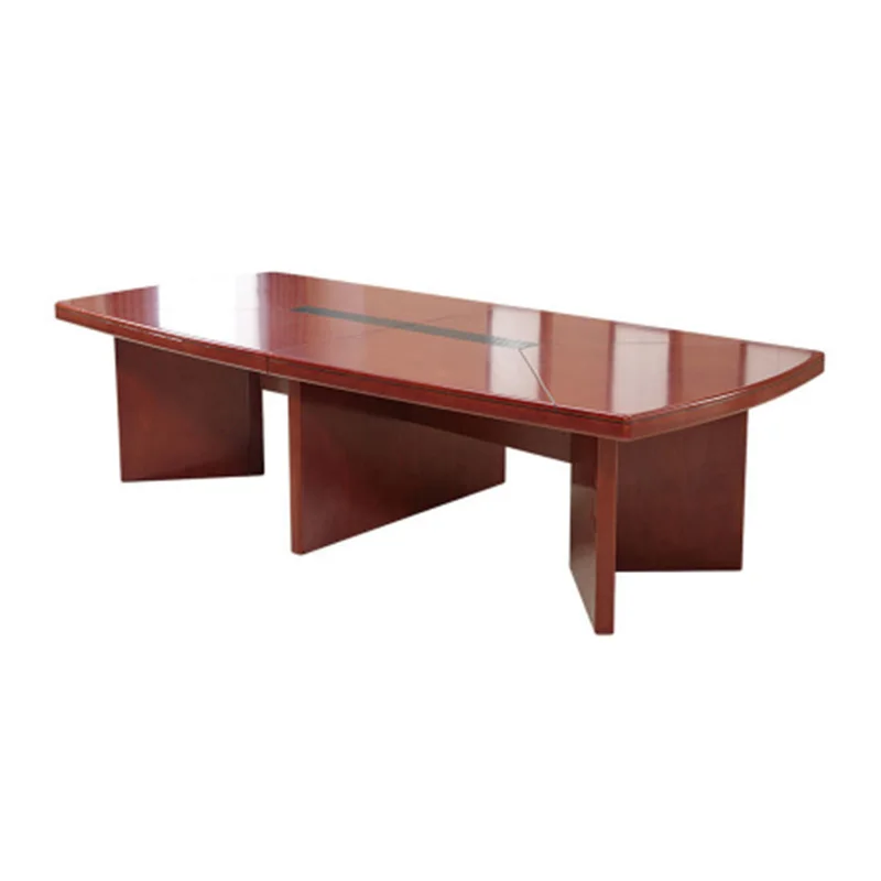Conference table Long desk Office table and chair combination ...