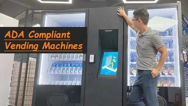 Automatic 24 Hours Self-service Ada Snacks Drinks Eyelashes Hairs ...