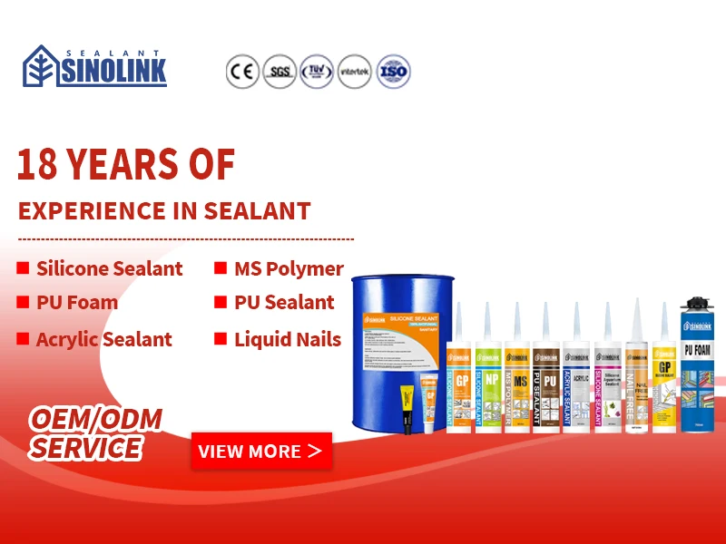 Ms Silicone Sealant Adhesive Modified Silicone Sealant For Construction - Buy Ms Silicone ...