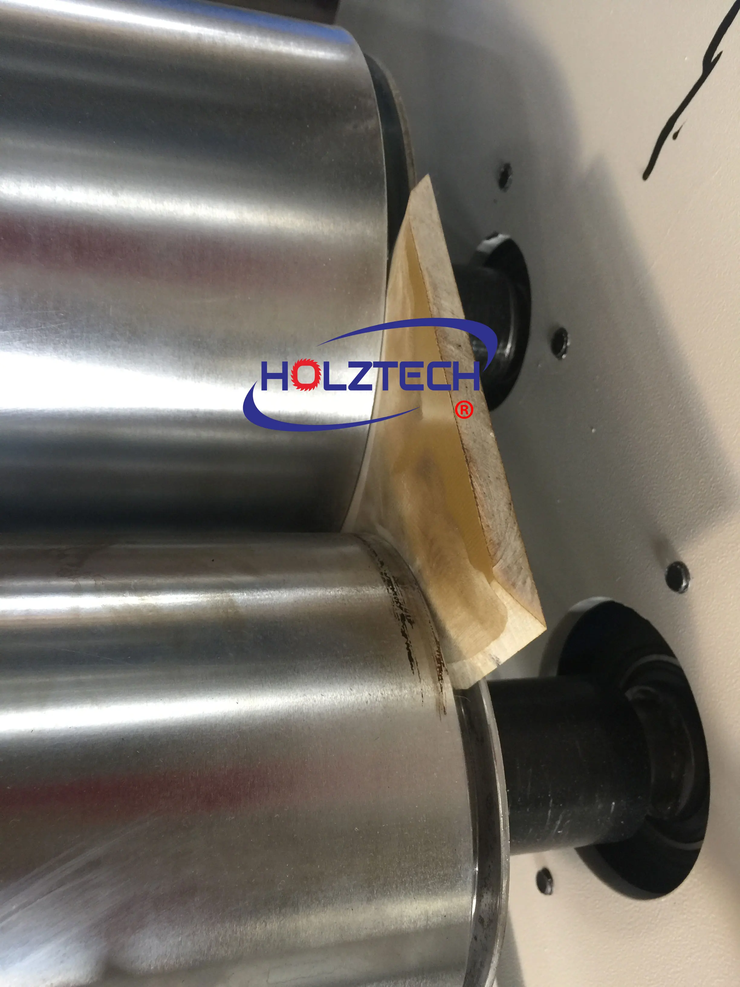 Holztech Dual-Sided Glue Applicator Roller - for Efficient Veneer ...