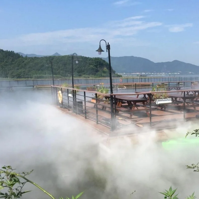 High Click Floating Garden Water Feature Floor Fog Fountain - Buy Floor ...