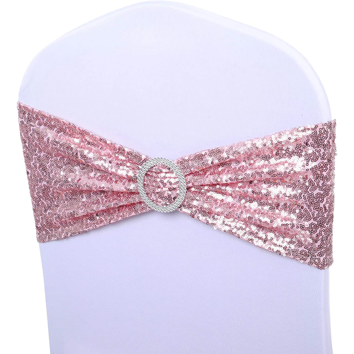 Stretch Sequin Chair Sashes Chair Bands for Hotel Wedding Reception ...