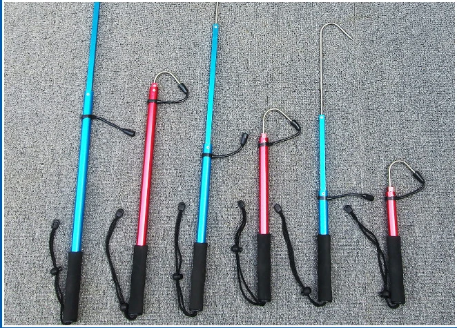 Fishing Gaff Hook - Colorful Retractable Boat Tool Gear