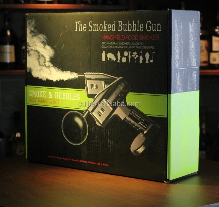Barman Smoke Gun Flavour Blaster Maquina De Humo Whiskey Smoke Kit ...