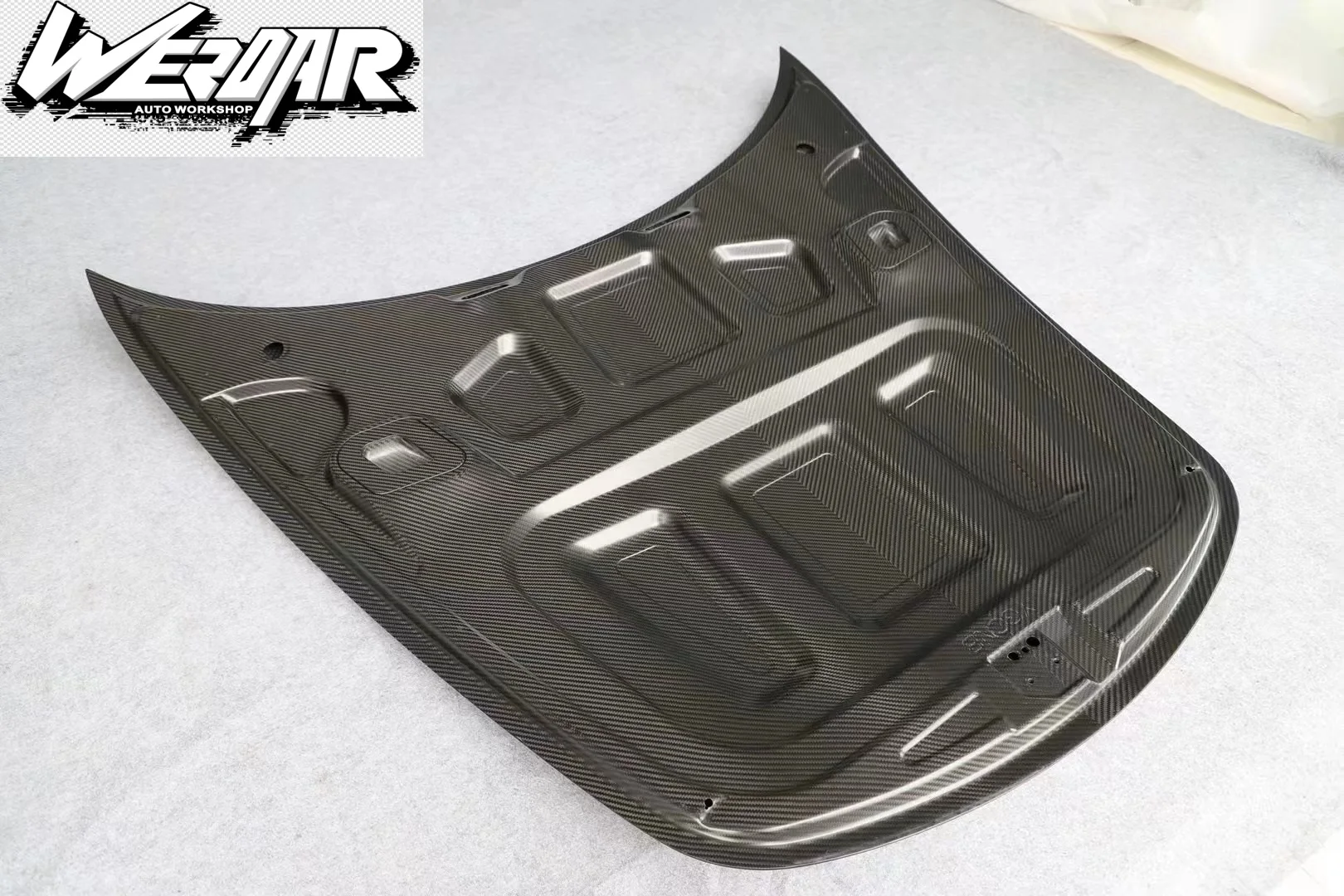 Dry Carbon Fiber Car Engine Hood Cover Rs Style Body Kit For Porsche ...