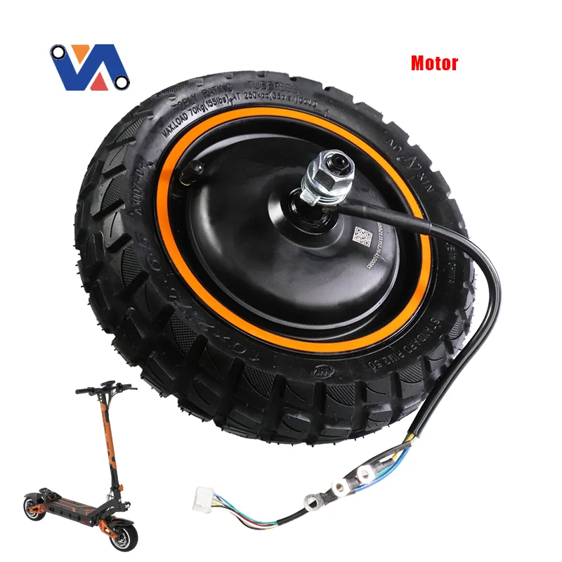 1200W Engine Hub Motor with 10*2.75-6.5 Tubeless Tyre for Kugoo KuKirin ...