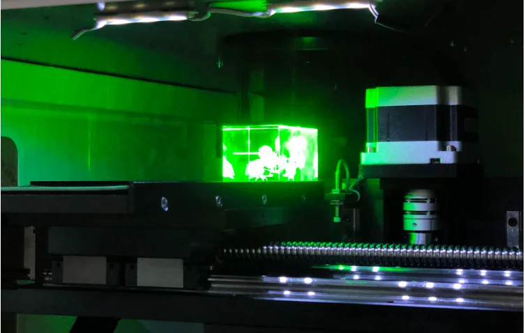Cheap Lazer Printer 3D Photo Crystal Mini 2D 3D Inner Laser Crystal ...